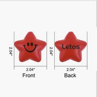 PU Star Shape Smiley Face Multi-color Stress Toys - Branders Dubai ...