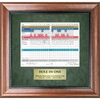 Wyndance (Walnut/Green) - Golf Scorecard Display 14"x13.5" - Creative ...
